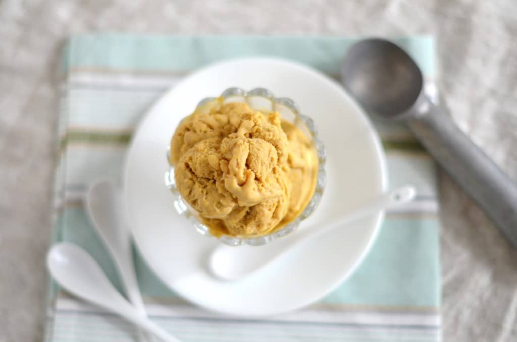 Pumpkin Ice Cream - 24 Carrot Kitchen