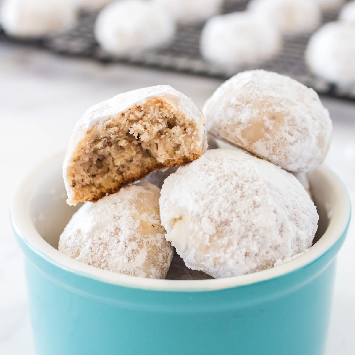 Snowball Cookies! - 24 Carrot Kitchen